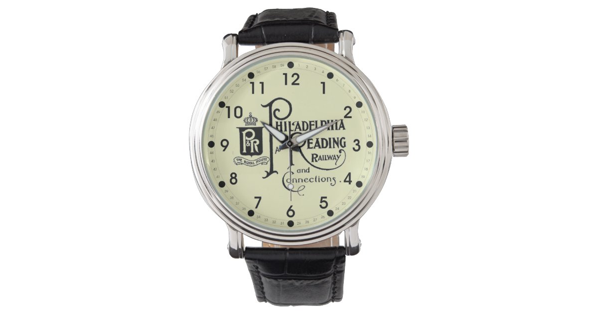 Philadelphia and Reading Railroad Logo Watch | Zazzle