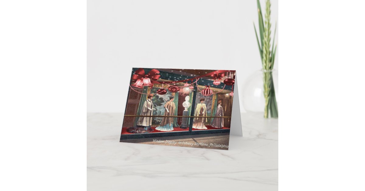 Philadelphia Christmas Card (Early 20th Century) | Zazzle