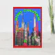Philadelphia Christmas Sky Holiday Card | Zazzle