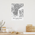 Philadelphia City Map Poster | Zazzle