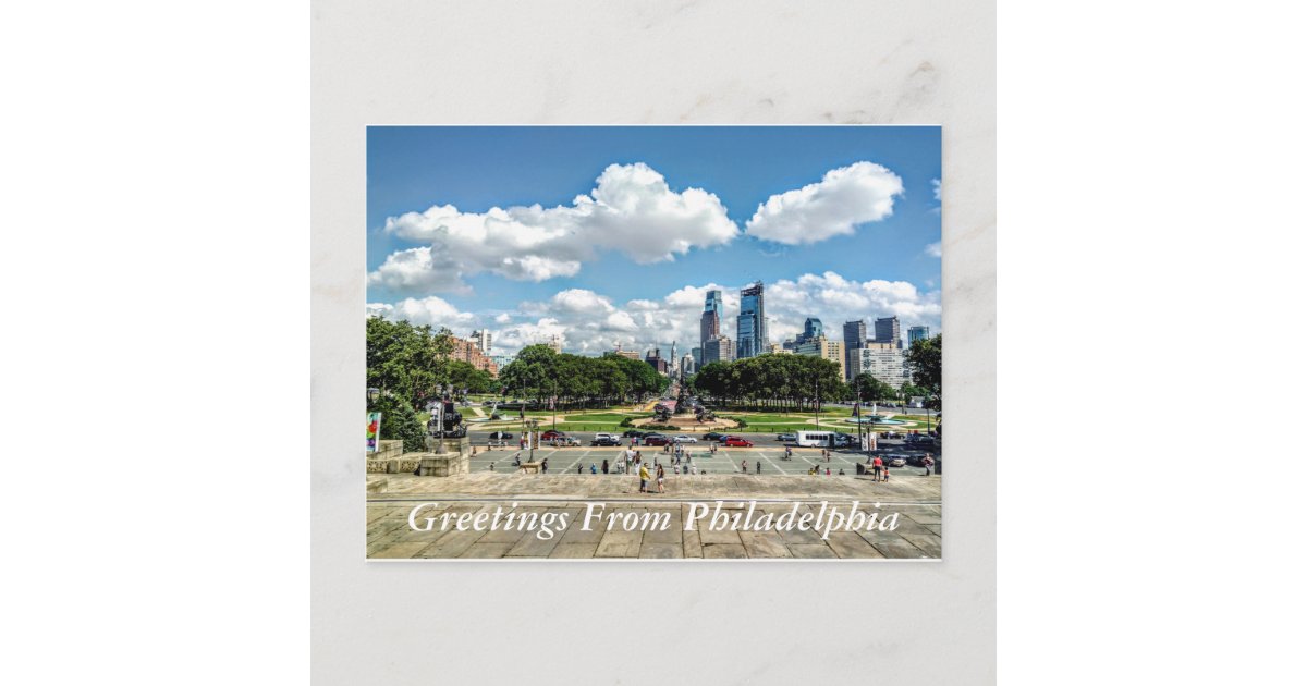 Philadelphia Feeling Postcard | Zazzle