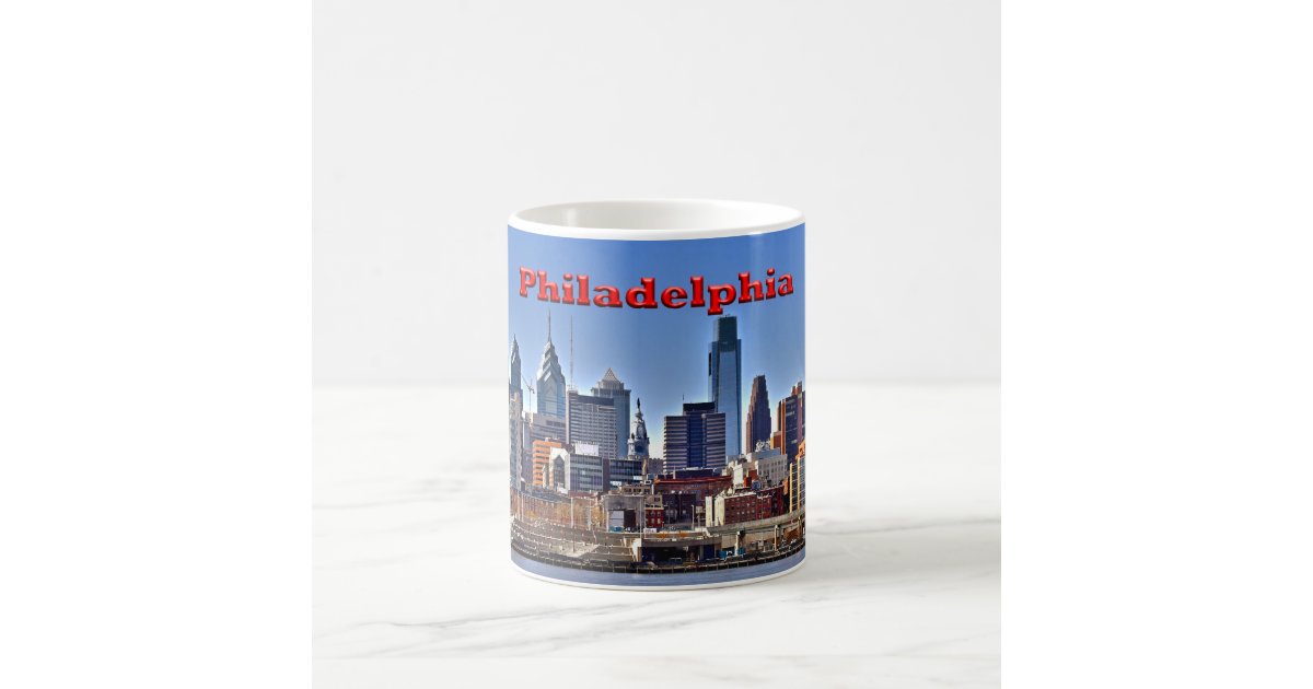 Philadelphia "HDR" Skyline Mug | Zazzle