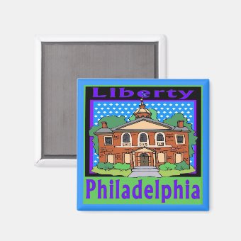 Philadelphia Liberty Magnet | Zazzle