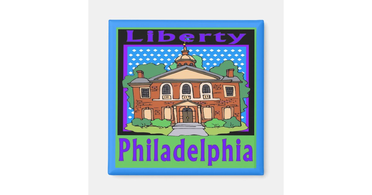 Philadelphia Liberty Magnet | Zazzle