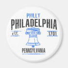 Philly Skyline HDR Magnet | Zazzle.com