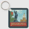 Philadelphia, PA | Independence Hall Keychain | Zazzle