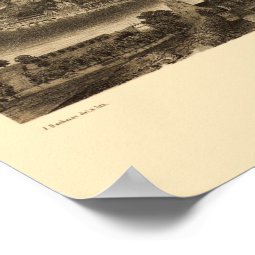 Philadelphia, PA Panoramic Map - 1857 Poster | Zazzle