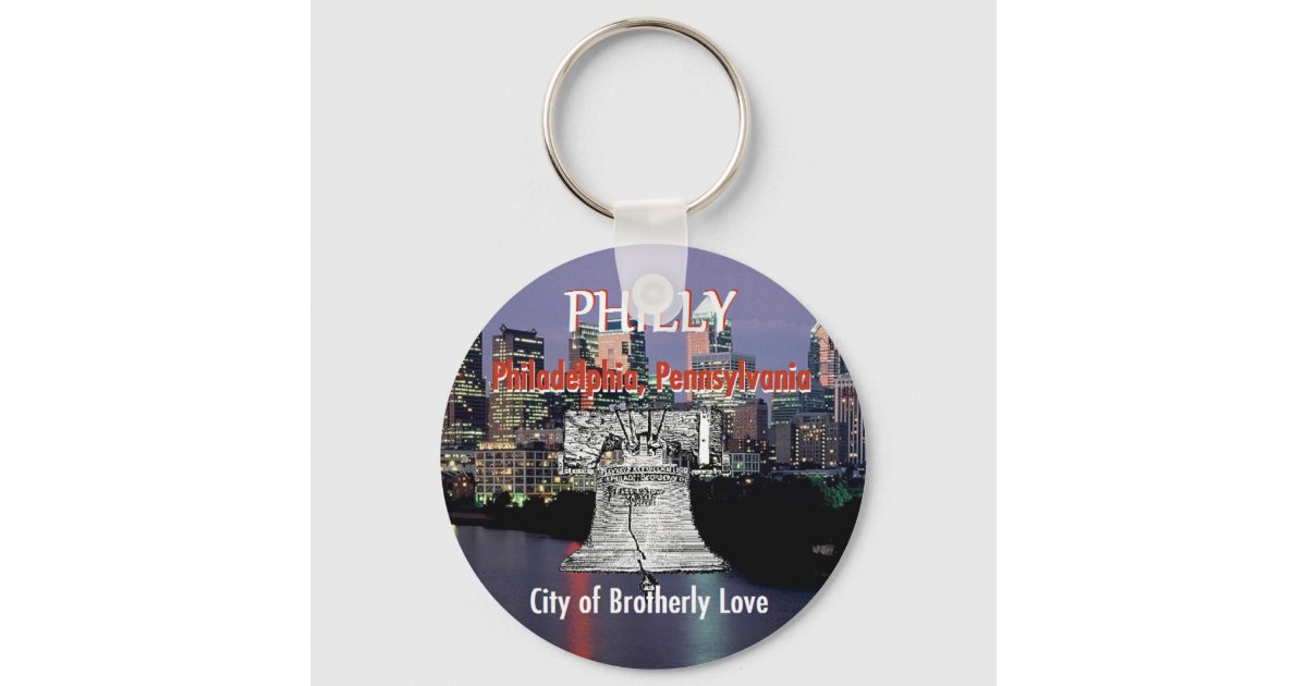 Philadelphia Pennsylvania Keychain | Zazzle