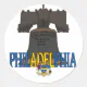 Philadelphia Pennsylvania Liberty Bell Classic Round Sticker | Zazzle