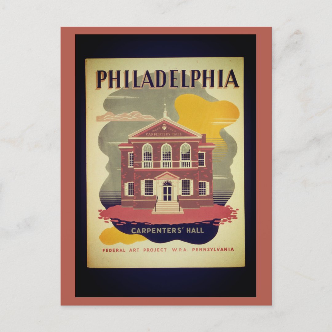 Philadelphia Pennsylvania Vintage Travel Postcard | Zazzle