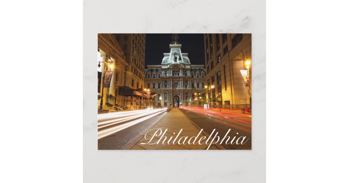 Philadelphia Post Card!! Postcard | Zazzle
