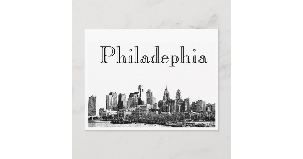 Philadelphia Postcard | Zazzle.com