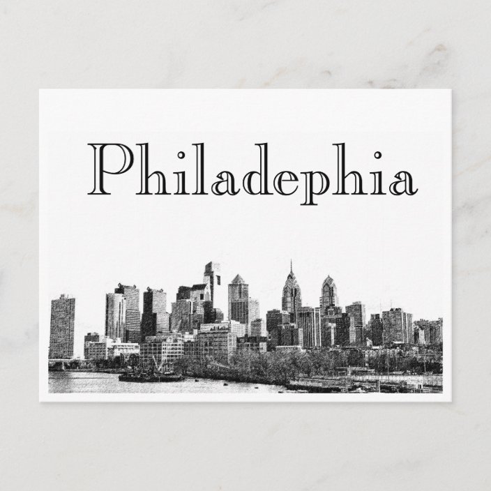Philadelphia Postcard | Zazzle.com