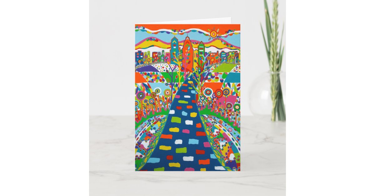 Philadelphia Skyline Greeting Card | Zazzle