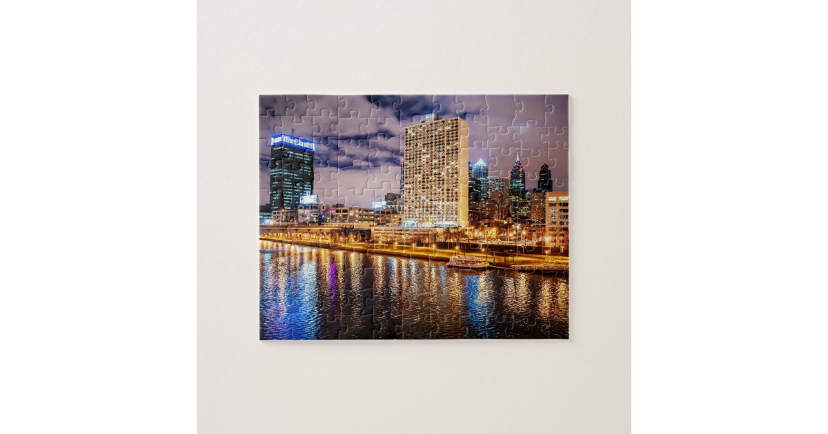 Philadelphia Skyline Jigsaw Puzzle | Zazzle