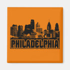 Philly Skyline HDR Magnet | Zazzle.com
