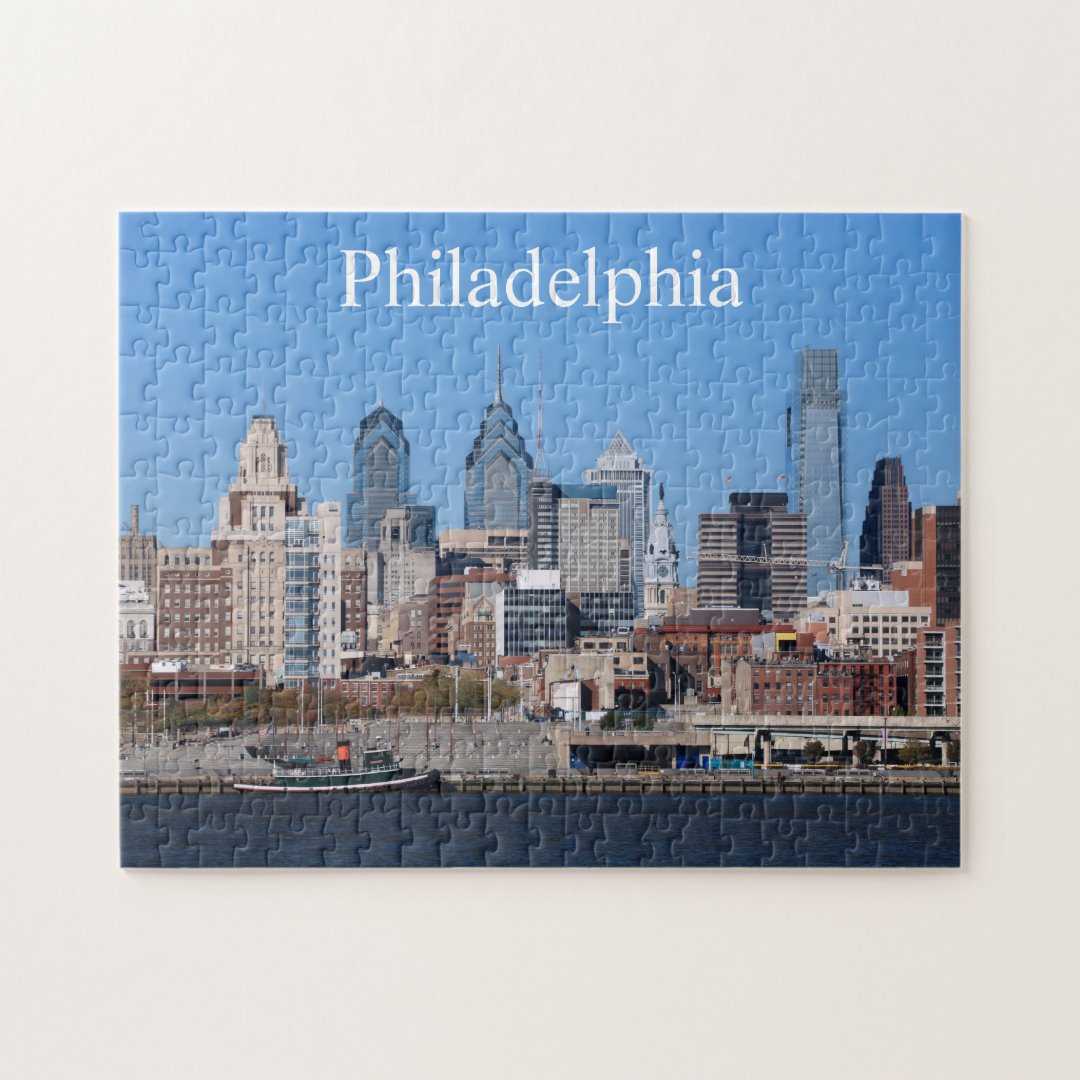 Philadelphia Skyline Puzzle | Zazzle
