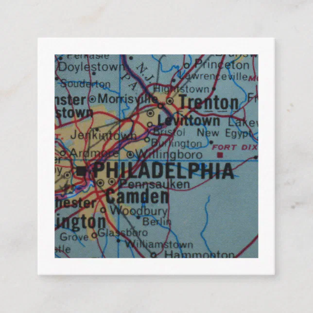 philadelphia We've Moved New Address Card | Zazzle
