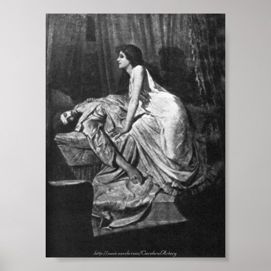 Philip Burne-Jones - The Vampire, 1897 Poster | Zazzle