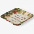 Philippians 4:13 Bible Verse on Timeless Design Paper Plates | Zazzle