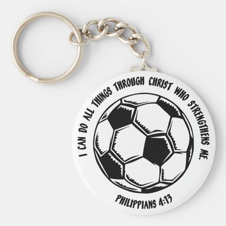PHILIPPIANS 4:13 KEYCHAIN | Zazzle