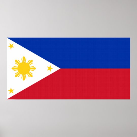 philippine flag poster | Zazzle.com