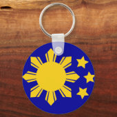 Philippine Flag - Proud to be Pinoy! Keychain | Zazzle