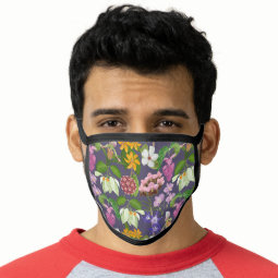 Philippine Native Flowers Face Mask | Zazzle