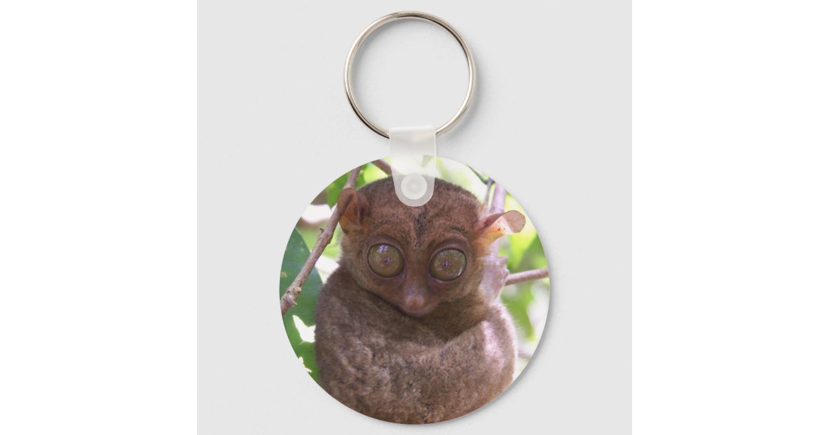 Philippine Tarsier Keychain | Zazzle