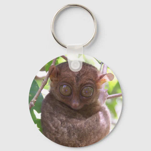 Philippine Tarsier Keychain | Zazzle