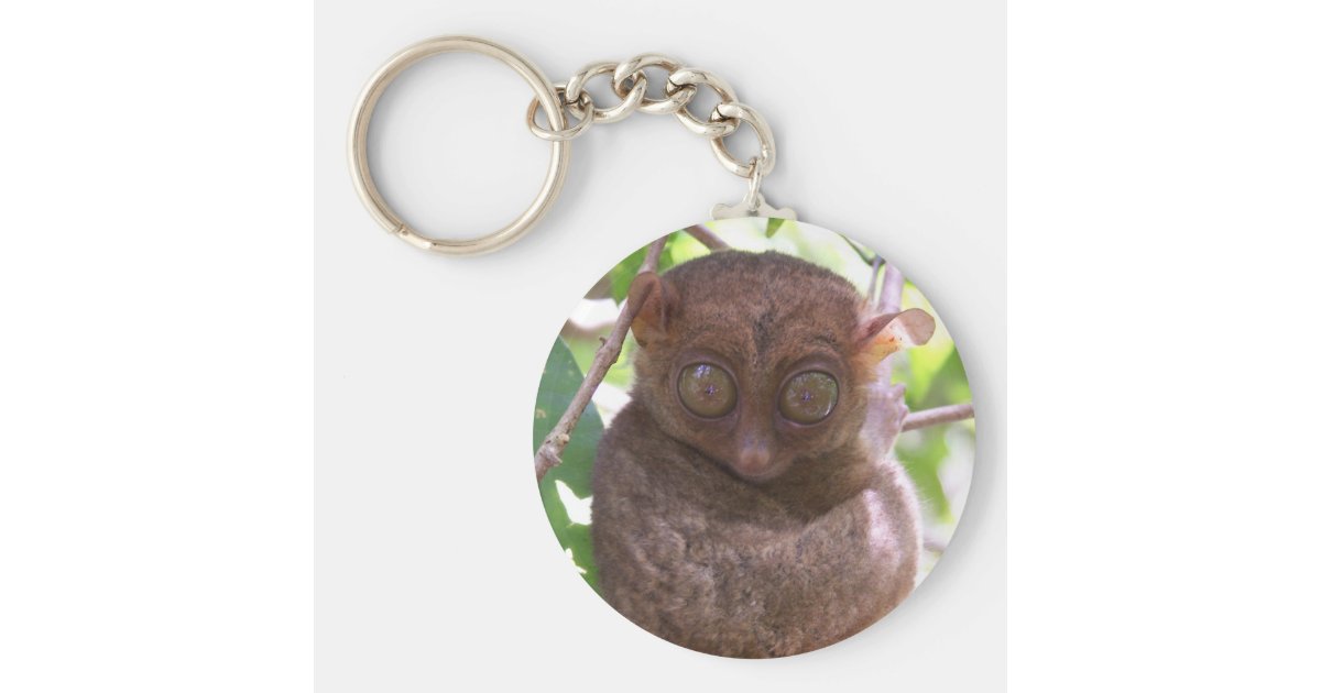 Philippine Tarsier Keychain | Zazzle.com