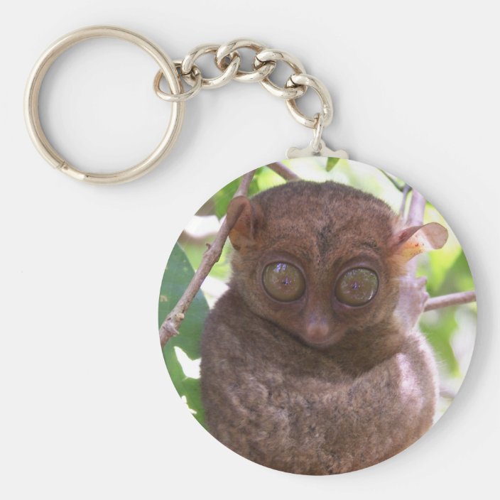 Philippine Tarsier Keychain | Zazzle.com