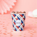Philippines and Filipino Flag Tiled with Your Name Paper Cups | Zazzle
