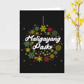 Philippines Christmas Maligayang Pasko Card | Zazzle