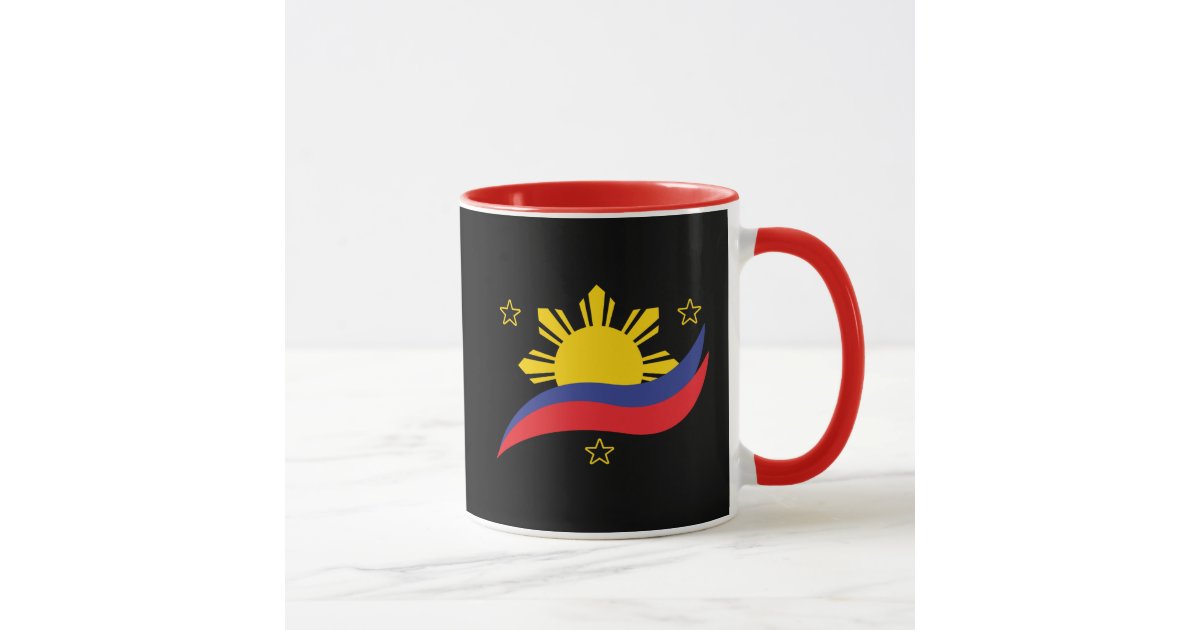 Philippines Filipino Pinoy Flag Mug | Zazzle