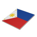 Philippines Flag Ceramic Tile | Zazzle