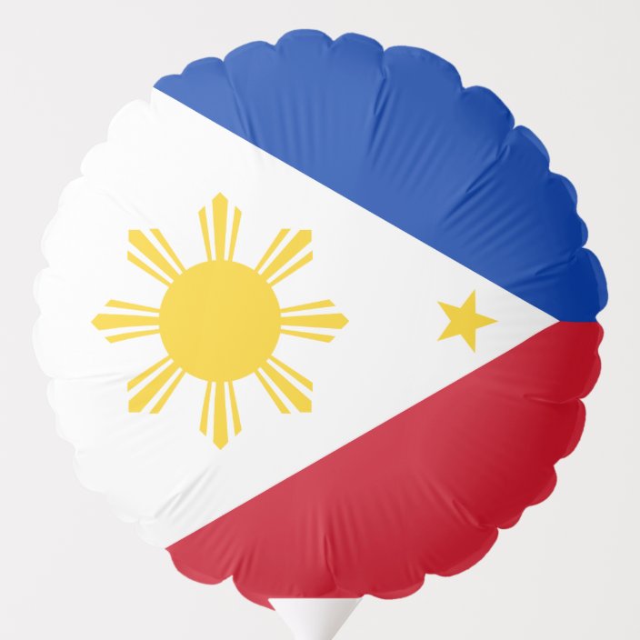Philippines Flag Filipino Flag Balloon | Zazzle.com