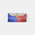 Philippines Flag Filipino Pride Adult Cloth Face Mask | Zazzle