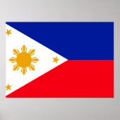 Philippines Flag Poster | Zazzle
