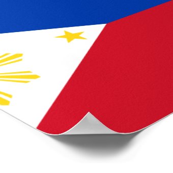 Philippines Flag Poster | Zazzle