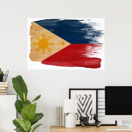 Philippines Flag Posters | Zazzle