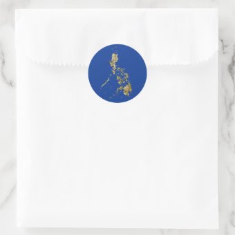 Philippines Map Sticker | Zazzle