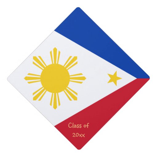 Philippines & Philippine Flag Students /University Graduation Cap ...