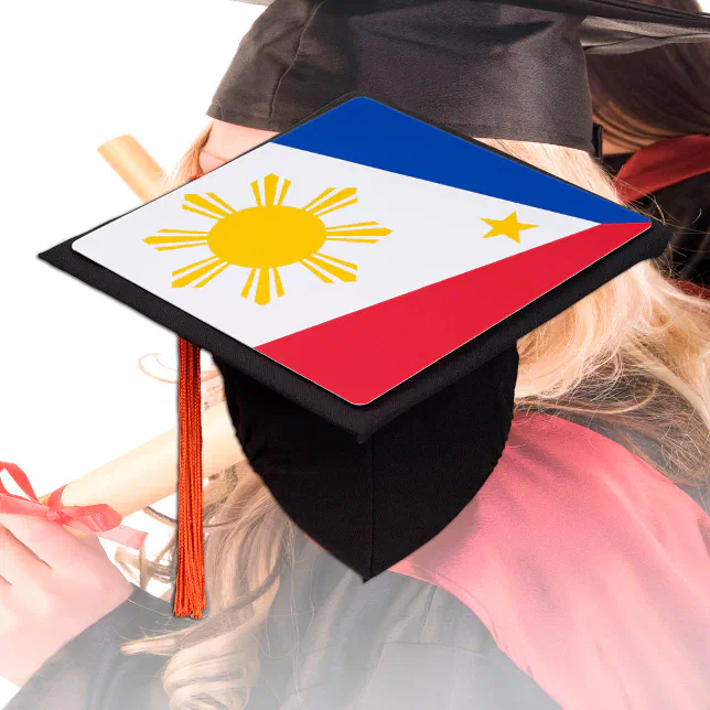 Philippines & Philippine Flag Students /University Graduation Cap ...