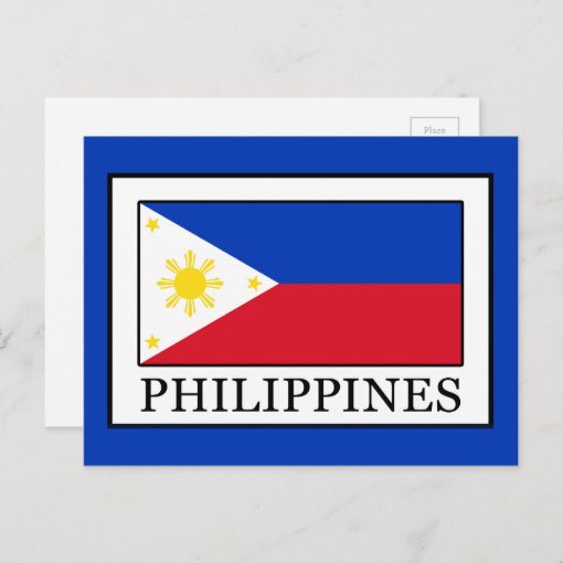 Philippines Postcard | Zazzle
