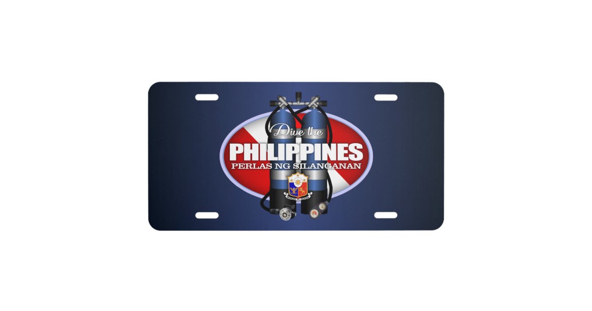 Philippines (ST) License Plate | Zazzle