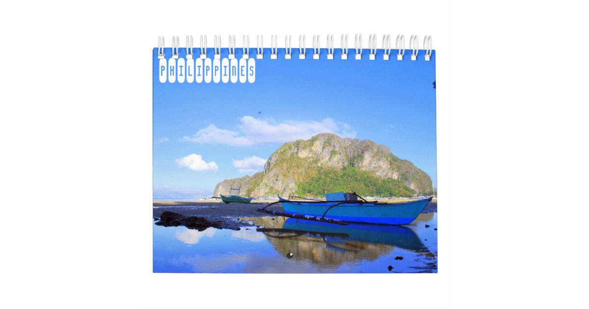 Philippines Travel Destination Calendar | Zazzle