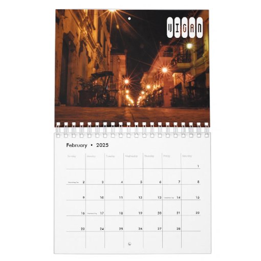Philippines Travel Destination Calendar | Zazzle