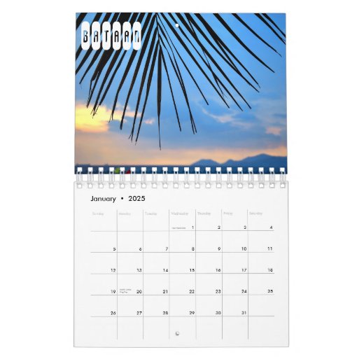 Philippines Travel Destination Calendar | Zazzle