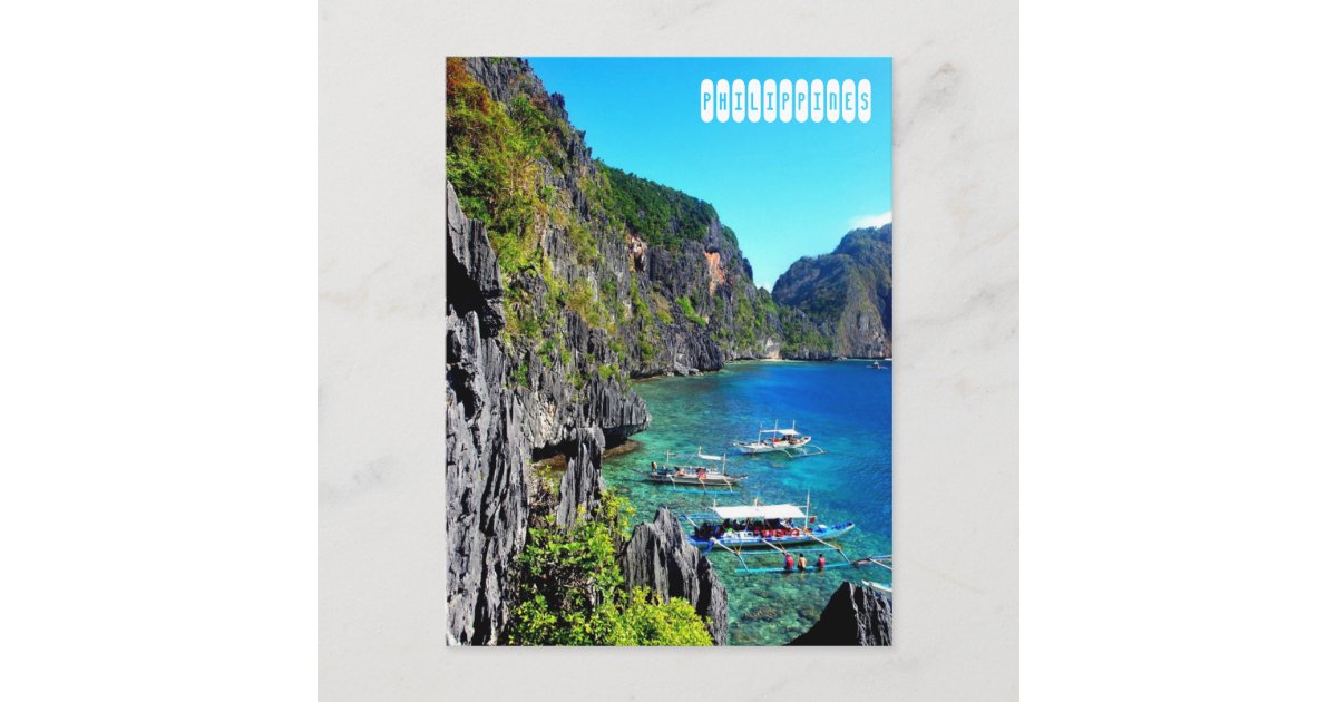 Philippines Travel Postcard | Zazzle
